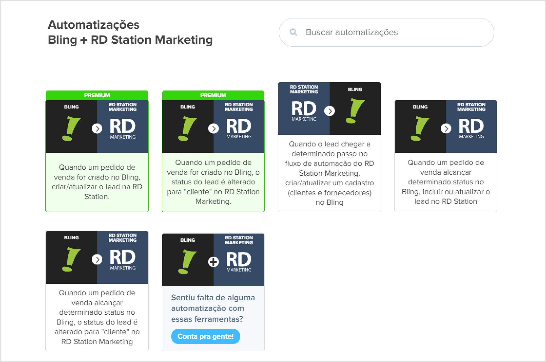 Como integrar o RD Station Marketing ao Bling usando a Pluga ...