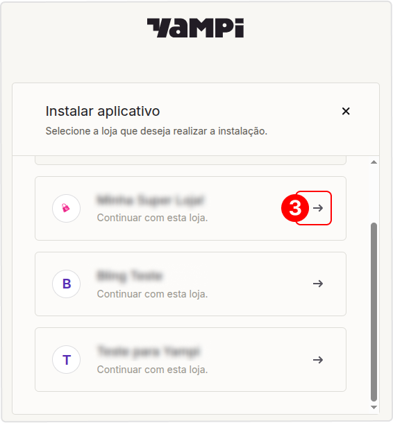 Autenticação com a Yampi – Bling!
